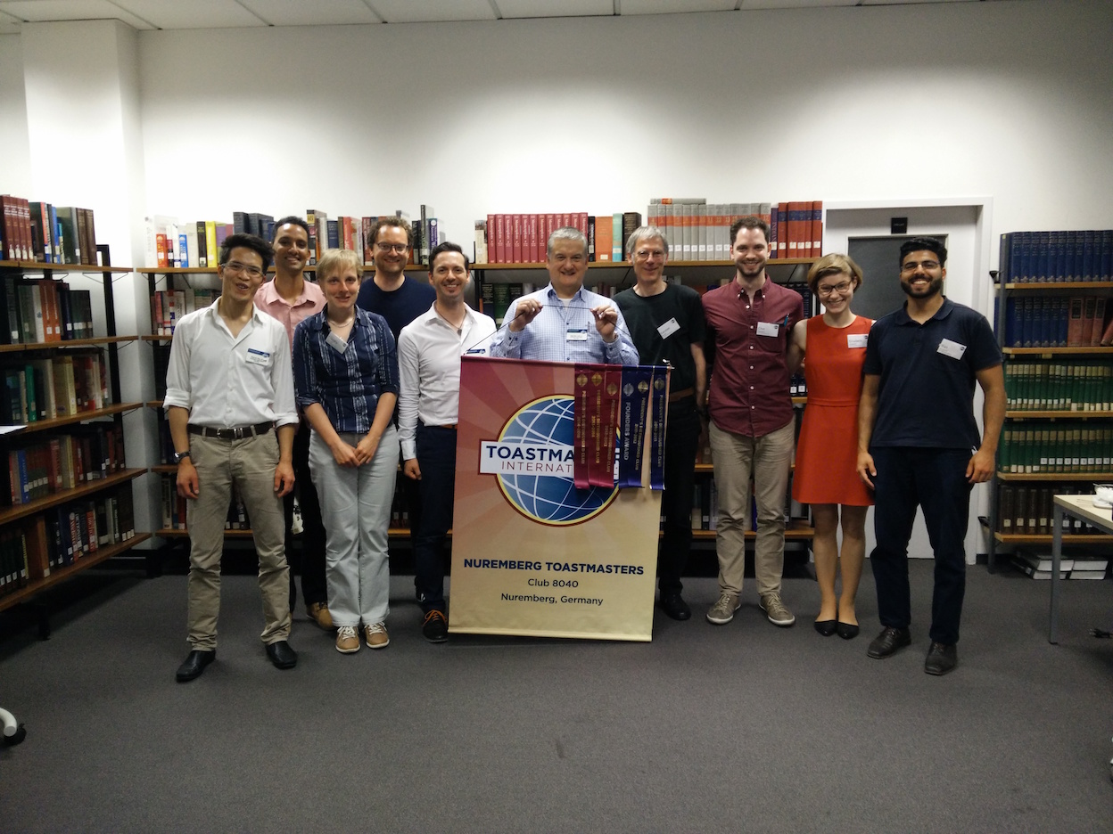 President’s Distinguished Club 2015-16 – Nuremberg Toastmasters